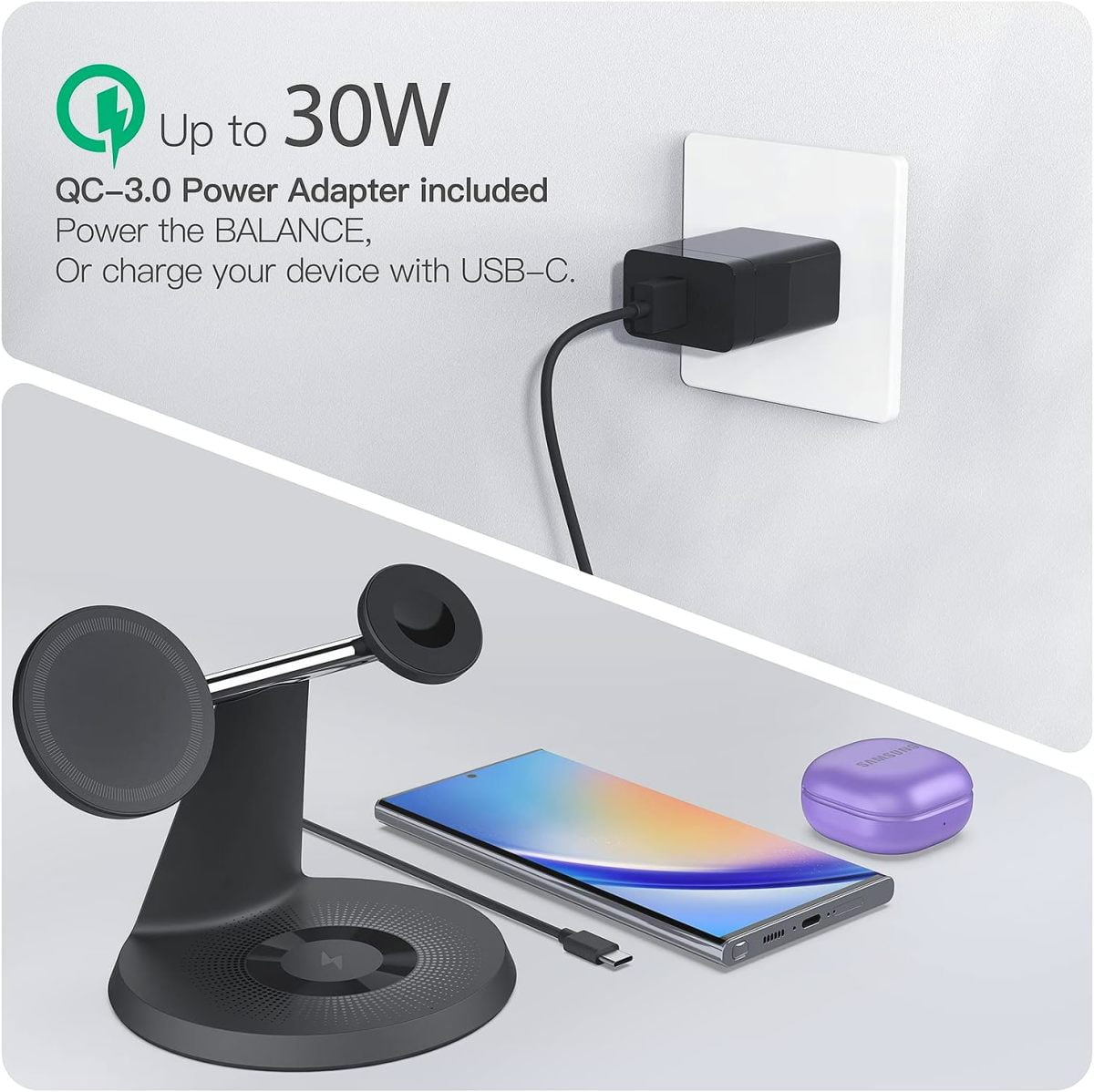 Wireless Charger: Effortlessly Keep Your Devices Powered Up - Producto ...